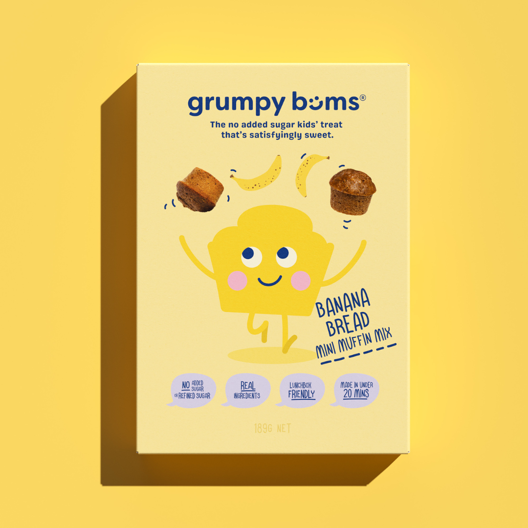 Banana Bread Mini Muffin Mix – Grumpy Bums